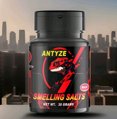 Antyze Smelling Salts Made in USA Ammonia Inhalant Sports Muscle MMA ...