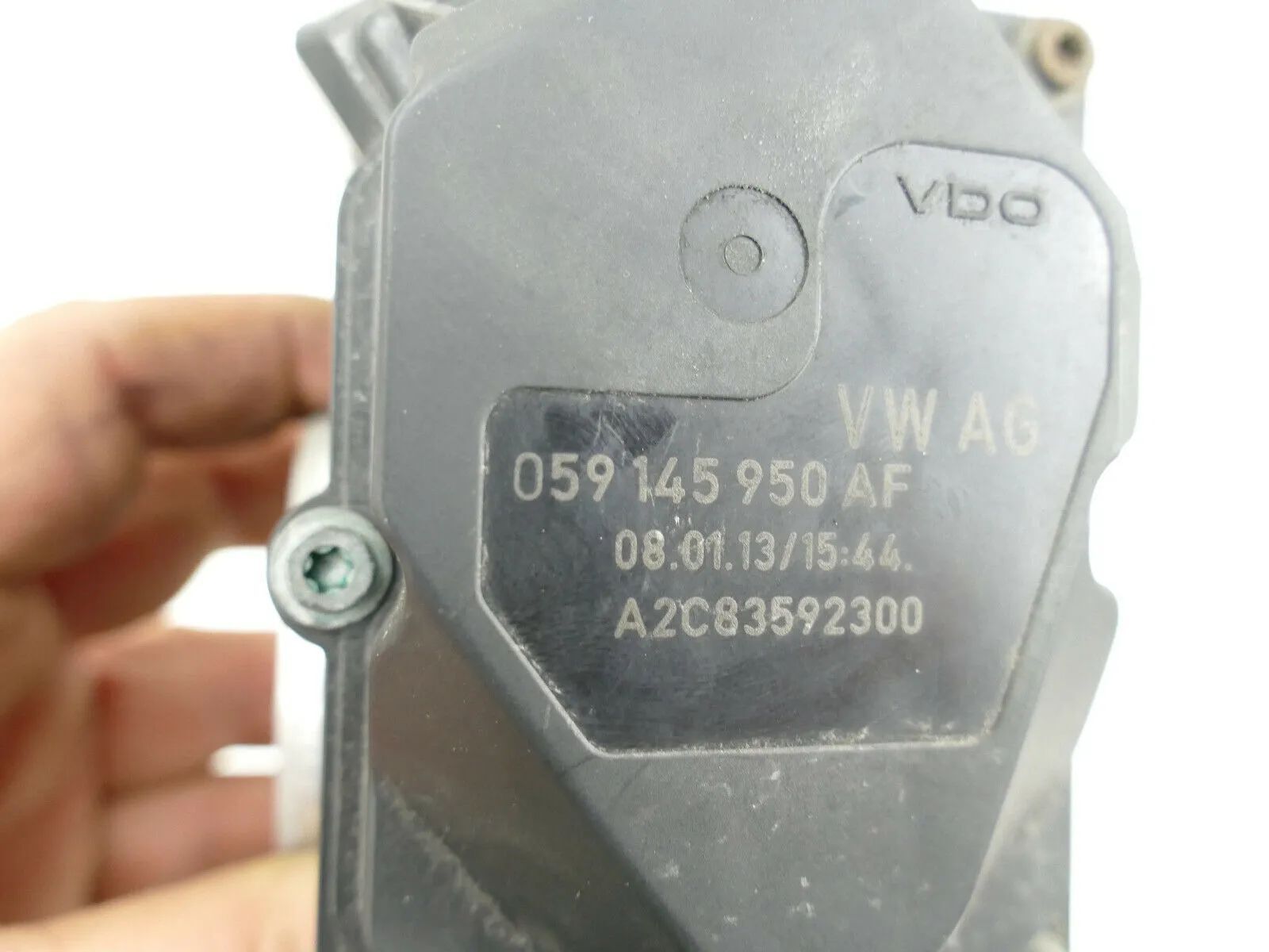 VW Touareg Audi A8 4H 3,0TDI V6 Reglerklappe Drosselklappe 059145950AF ...