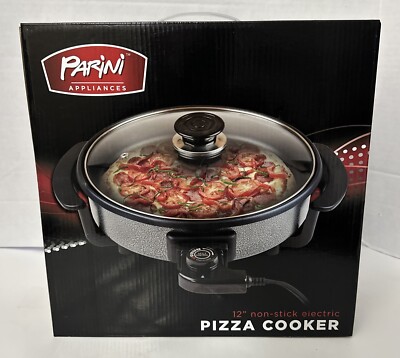 Parini Pizza Cooker 12" Non-Stick Electric NIB | eBay