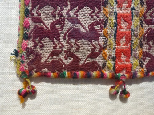 FRAMED VINTAGE QUECHUA COCA BAG – CHUSPAS - TARABUCO, CHUQUISACA ...