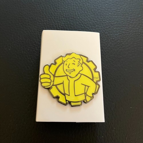 Fallout Gear Blind Box Enamel Pin Golden Vault Boy Thumbs Up | eBay