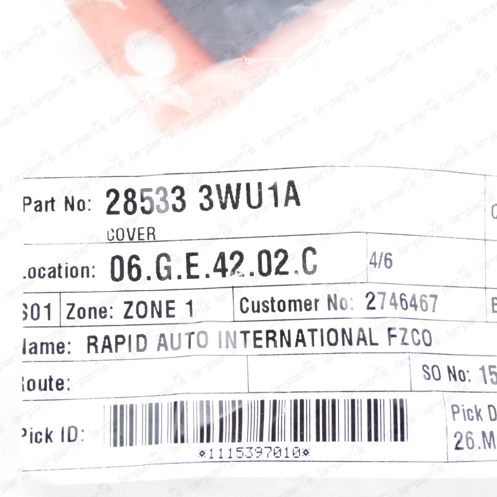 NEW GENUINE INFINITI 2016-2020 QX50 QX60 PARK SENSOR COVER 28533-3WU1A ...