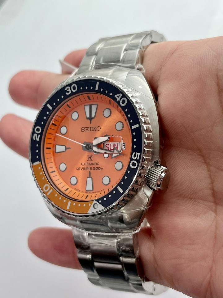SEIKO Prospex SRPC95J1 Automatic Diver's Japan Made Limited Nemo Orange ...
