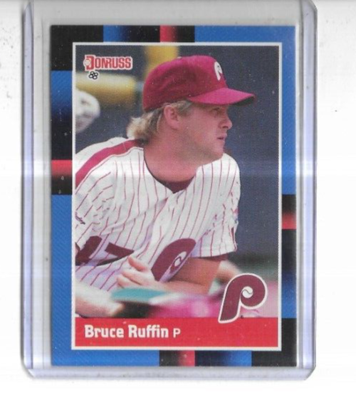 1988 Donruss #165 Bruce Ruffin Philadelphia Phillies | eBay