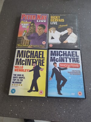 Stand Up Comedy DVD Bundle Collection - Peter Kay - Michael McIntyre ...