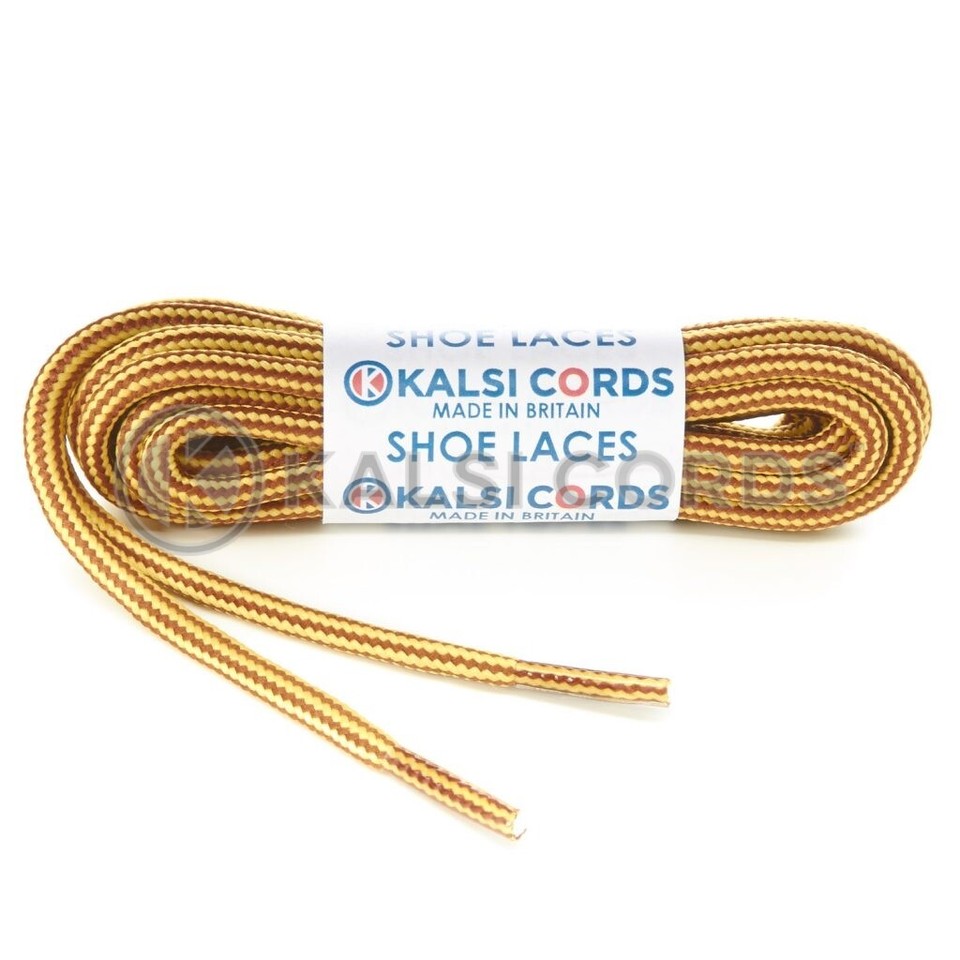 ROUND ROPE SHOELACES WITH STRIPE FOR TIMBERLAND BOOTS HIKING STRONG ...