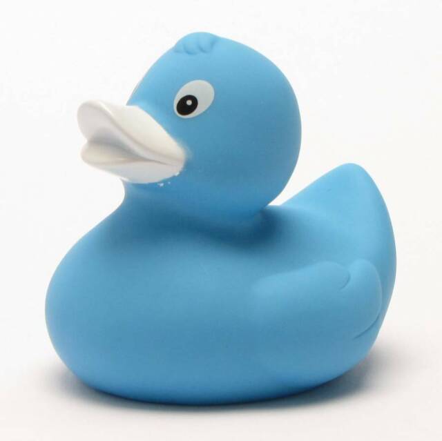 Rubber Duck Bath Duck Heike Light Blue Ducky Rubber Duckie Ebay