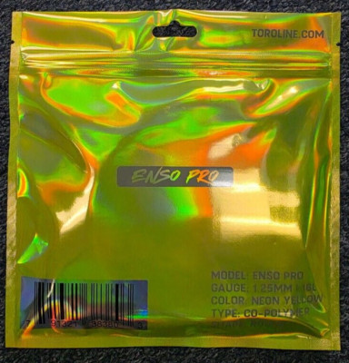 Toroline Enso Pro 16L Gauge 1.25mm Tennis String Set Neon Yellow | eBay