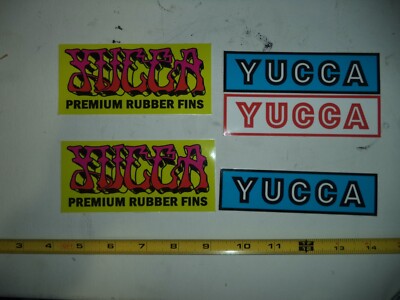YUCCA FINS STICKER PACK 5 UNITS | eBay