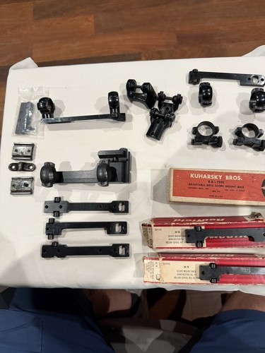 Vintage Lot Of Redfield Scope Rings And Mounts | eBay