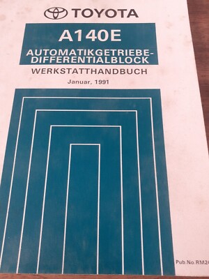 Reparaturanleitung Toyota A140E | eBay.de