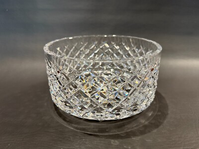 Waterford Crystal Alana Pattern Heavy Bowl, 7" Diameter, 3 3/4" High | eBay