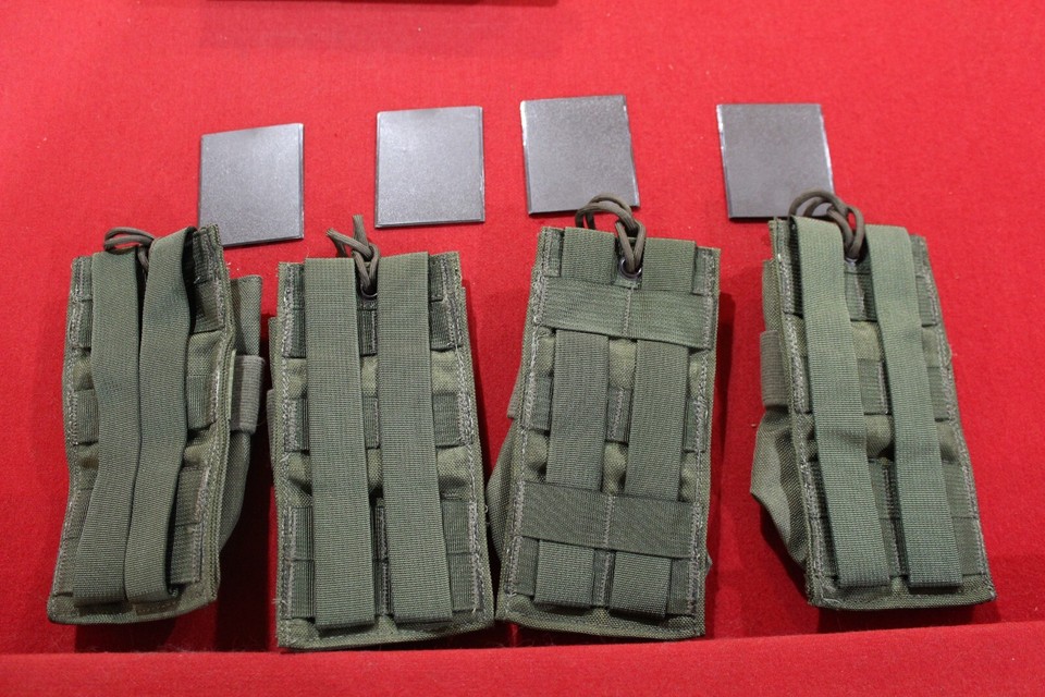 4 MILITARY SURPLUS PRC 127 RADIO RECEIVER TRANSMITTER WALKIE TALKIE ...