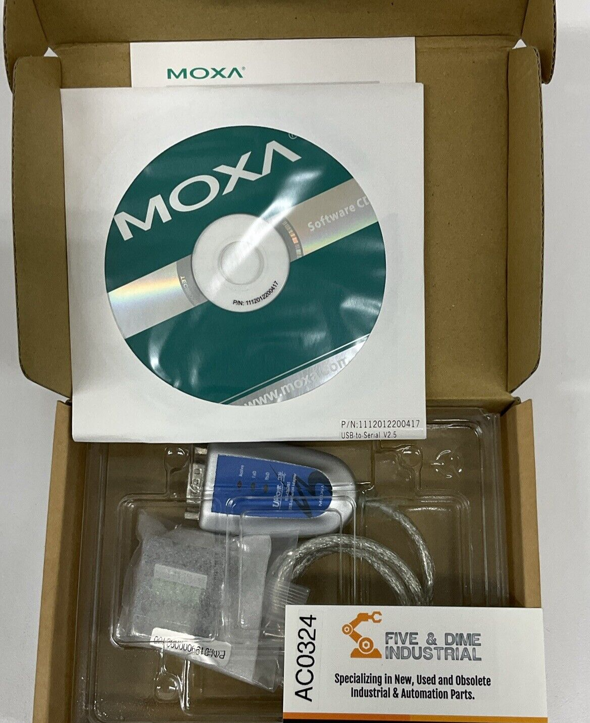 Moxa UPort 1130 V1.4 USB to Serial Adapter, 1 Port RS-422/485 | eBay