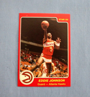 1984-85 Star Eddie Johnson #81 mint Atlanta Hawks | eBay