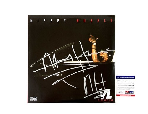 Nipsey Hussle Rare Signed Autographed Victory Lap Vinyl Record Album ...