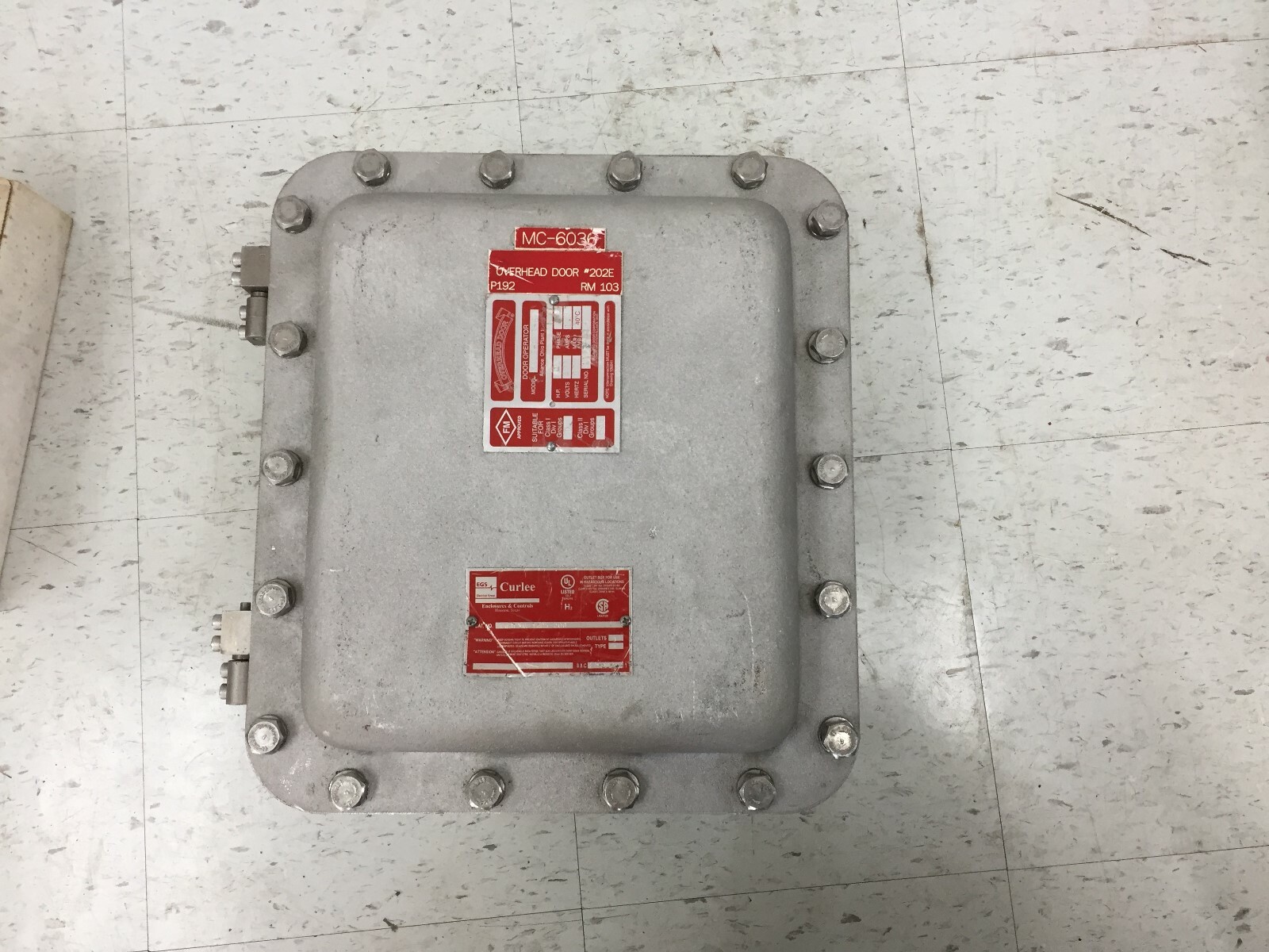 EGS/CURLEE CJBEW091105-200 3 OUTLET EXPLOSION PROOF JUNCTION BOX | eBay