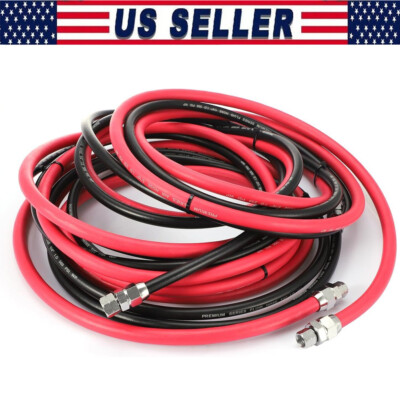 25 Foot Air and Fluid Hose Assembly For Pressure Pot Tanks, Spray Guns ...