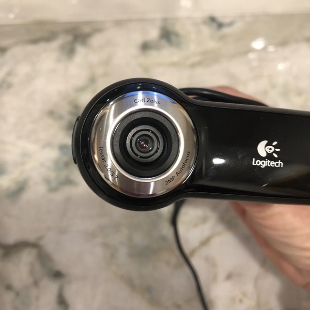 Logitech V-ubm46 USB Webcam Camera Carl Zeiss 2mp Autofocus for sale ...