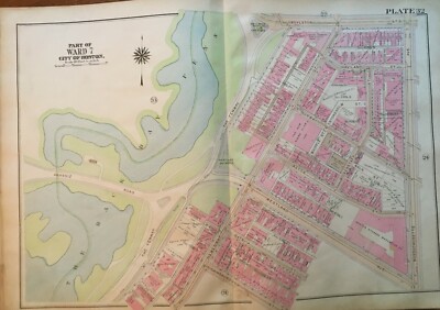 1917 BACK BAY FENS BOSTON MASSACHUSETTS HOTEL HEMENWAY THE RIDING CLUB ...