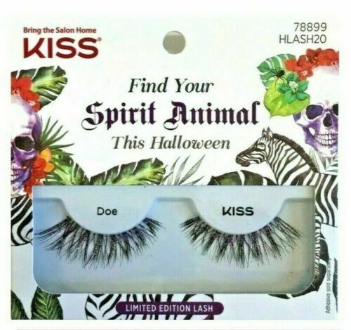 Kiss Eyelashes Lash - Doe Purple Glitter Spirit Animal - Cat/Crochet ...