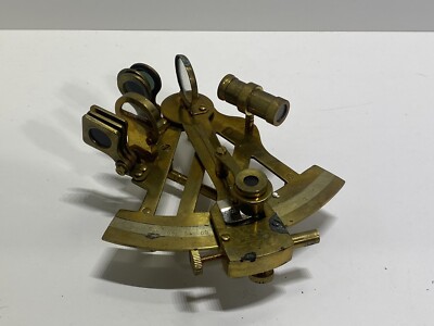 Brass Sextant Navigation Sextant Astrolabe Decor Replica Display ...