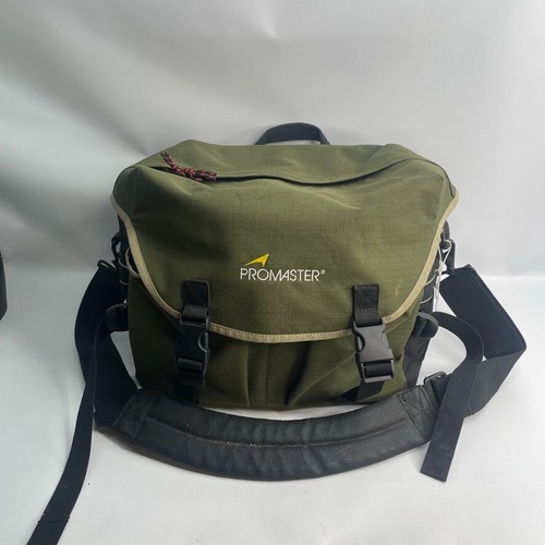 ProMaster Green Large Camera Camcorder Shoulder Bag Carry Case Soft ...