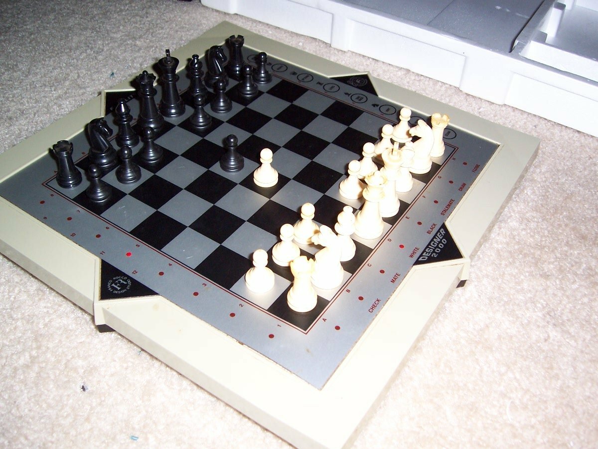 Vintage FIDELITY Electronic Chess Computer DESIGNER 2000 SERIES #6102 ...
