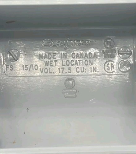 Scepter FS-15/10 Vol. 17.5 CU. IN. Wet Location Enclosure | eBay