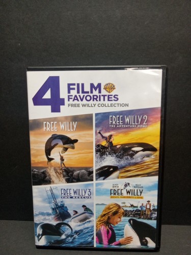 Free Willy Collection: 4 Film Favorites (DVD, 2010, 4-Disc Set) | eBay