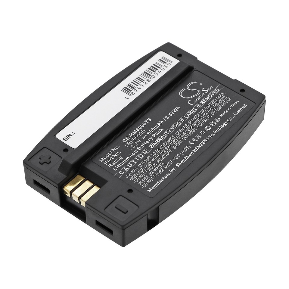 BATTERIE 950mAh RF6000B BAT41 For HME Wireless Iq HS6000, Com6000 HS400 ...