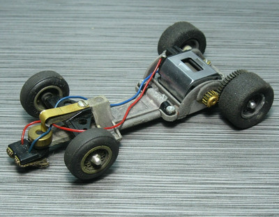 1960s SLOT CAR Nice COX Team Modified CHASSIS off Chaparral 2D VINTAGE ...