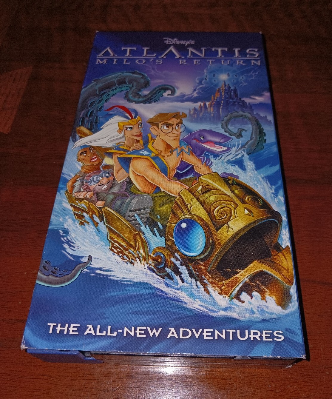 2003 Vintage Atlantis: Milo's Return Disney Movie VHS Tape Slip Case ...