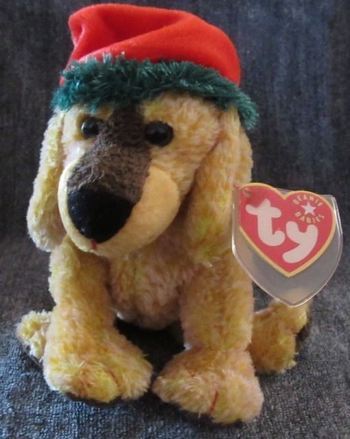 Ty Beanie Baby JINGLEPUP The Dog Shepherd Puppy MWMT Birthday 12 ...