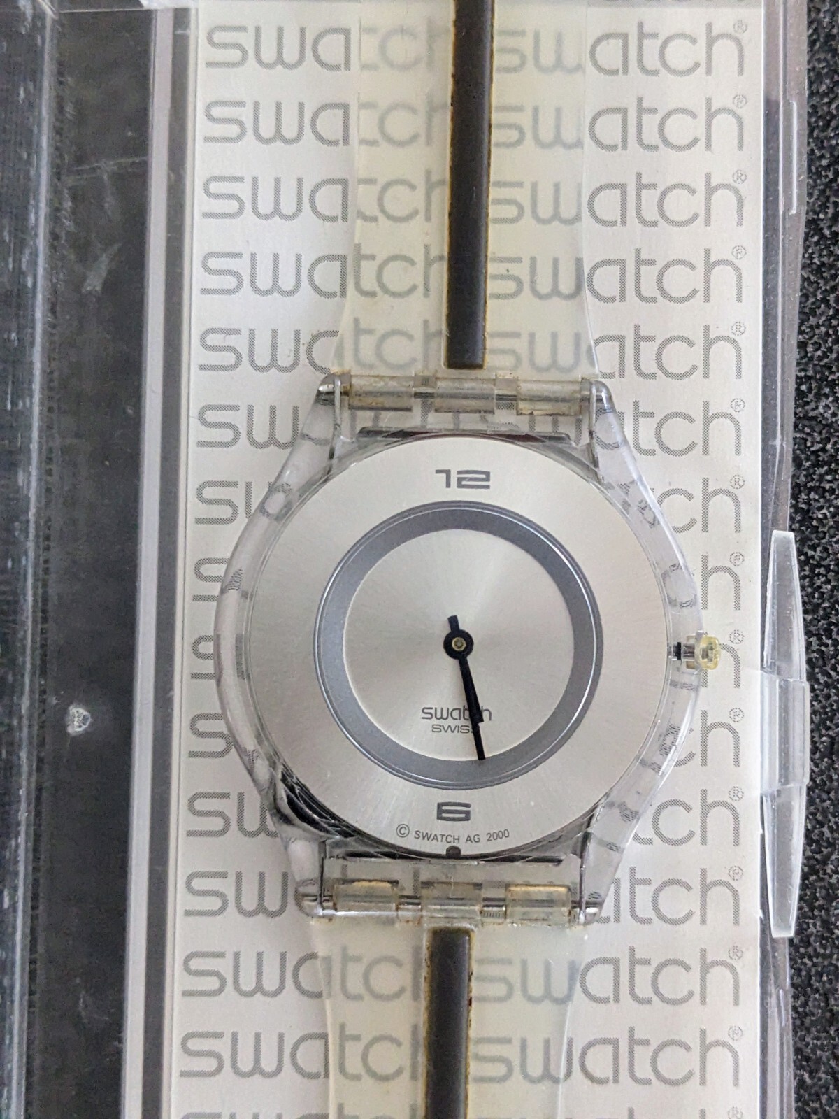 Swatch Watch 2000 - Thin Skin Grey & Translucent with… - Gem