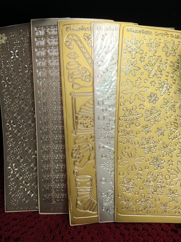 Vintage Starform Elizabeth Craft Stickers 5 Sheets Christmas Open Packs ...