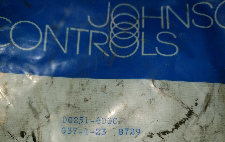 Johnson Controls D-251-6000 Diaphragm for Valve Actuator D0251-6000 | eBay