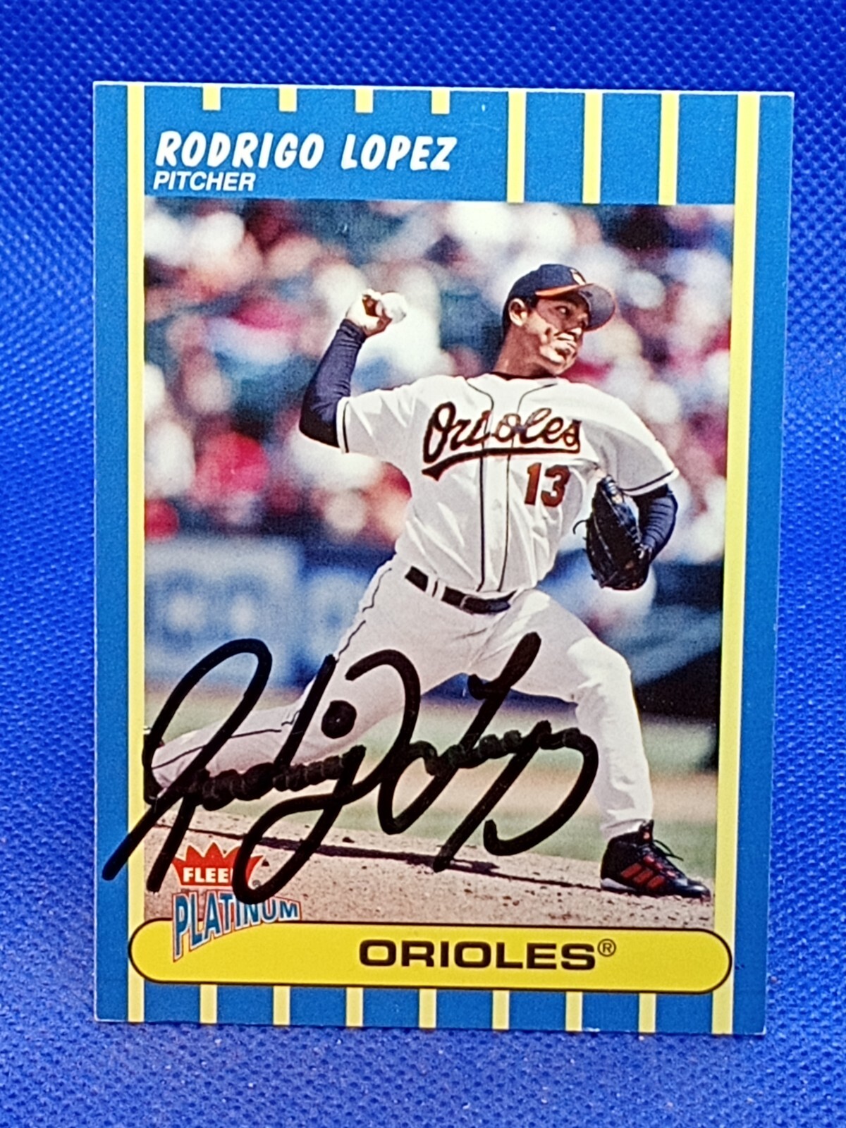 AUTOGRAPH AUTO Rodrigo Lopez 2003 Fleer Platinum #97 | eBay
