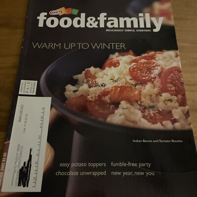 Kraft Food & Family Magazine - Warm Up to Winter Cover - Summer Winter ...