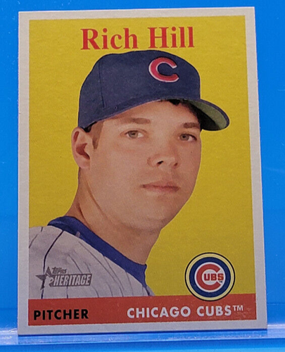 Rich Hill P Cubs Topps Baseball Card #184 2007 | eBay