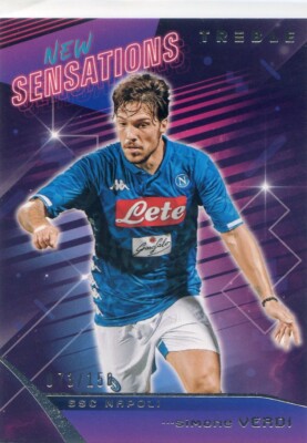 2018-19 Treble Soccer SIMONE VERDI New Sensations #NS-30 SILVER /150 | eBay