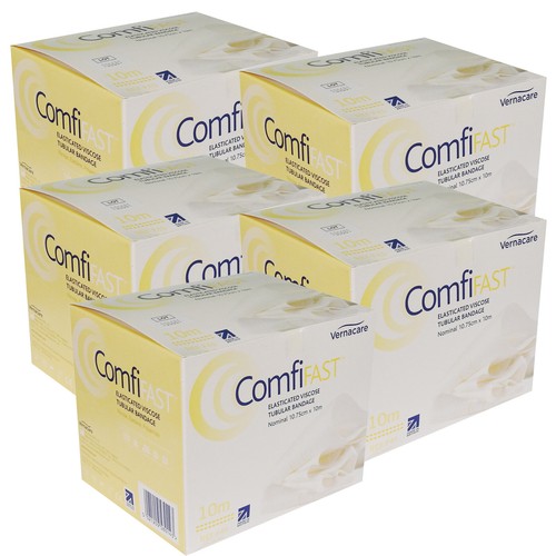 Multi Buy 5 x Comfifast Yellow Viscose Tubular Bandage Large Limbs 10 ...
