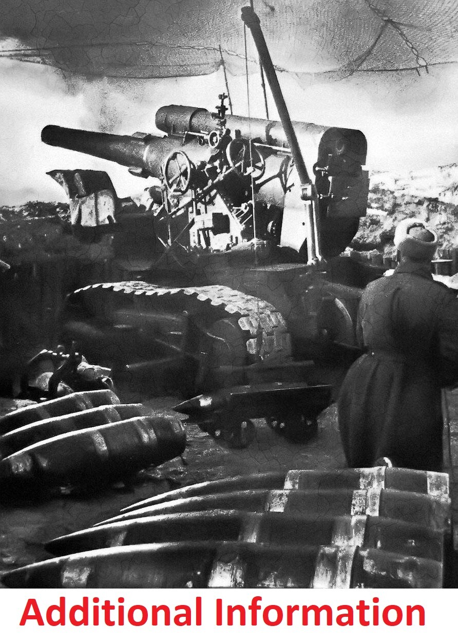 Tarp Cover Stalin Sledgehammer 203 mm howitzer M1931 B-4 WW2 WWII ...