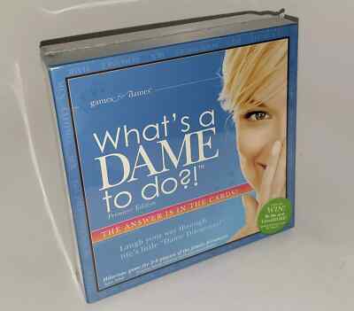Games For Dames Premier Edition - What's A Dame To Do? LADIES BOARD ...