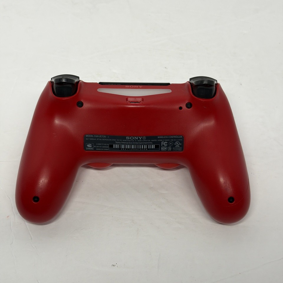 sony playstation 4 pro cuh-7215b 1tb W/ Red DualShock 4 & 6 Games MINT ...