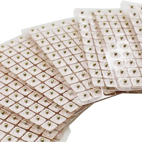 600Pcs Magnetic Acupressure Ear Point Patches Magnetic Acupressure Ear ...