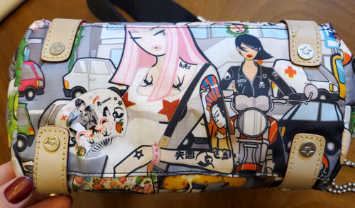 2006 Tokidoki x Lesportsac "Citta Scuola" Crossbody Purse | eBay