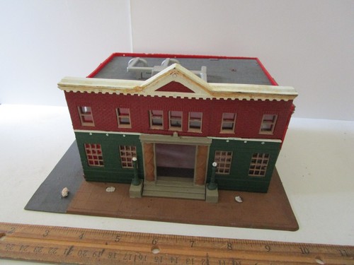 Vintage Built HO 1/87 Scale City Municipal Building For Train Layout | eBay