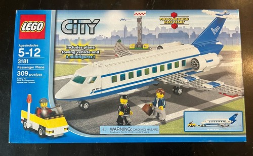 LEGO® City 3181 Passenger Plane Private Jet 100% Complete With Box ...