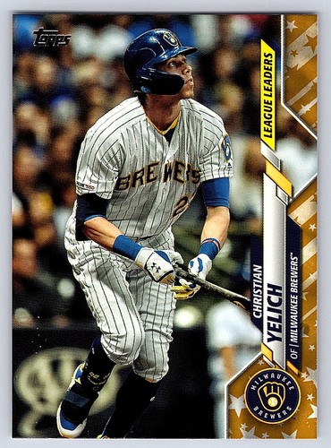 2020 Topps Factory Set Gold Stars #143 - Christian Yelich - Milwaukee ...